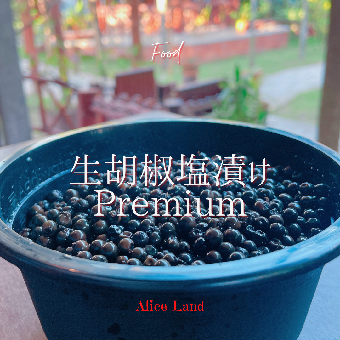 Alice Land -【食品】オンラインサロン・応援のソルト購入者限定＊生胡椒塩漬けプレミアム(40g)