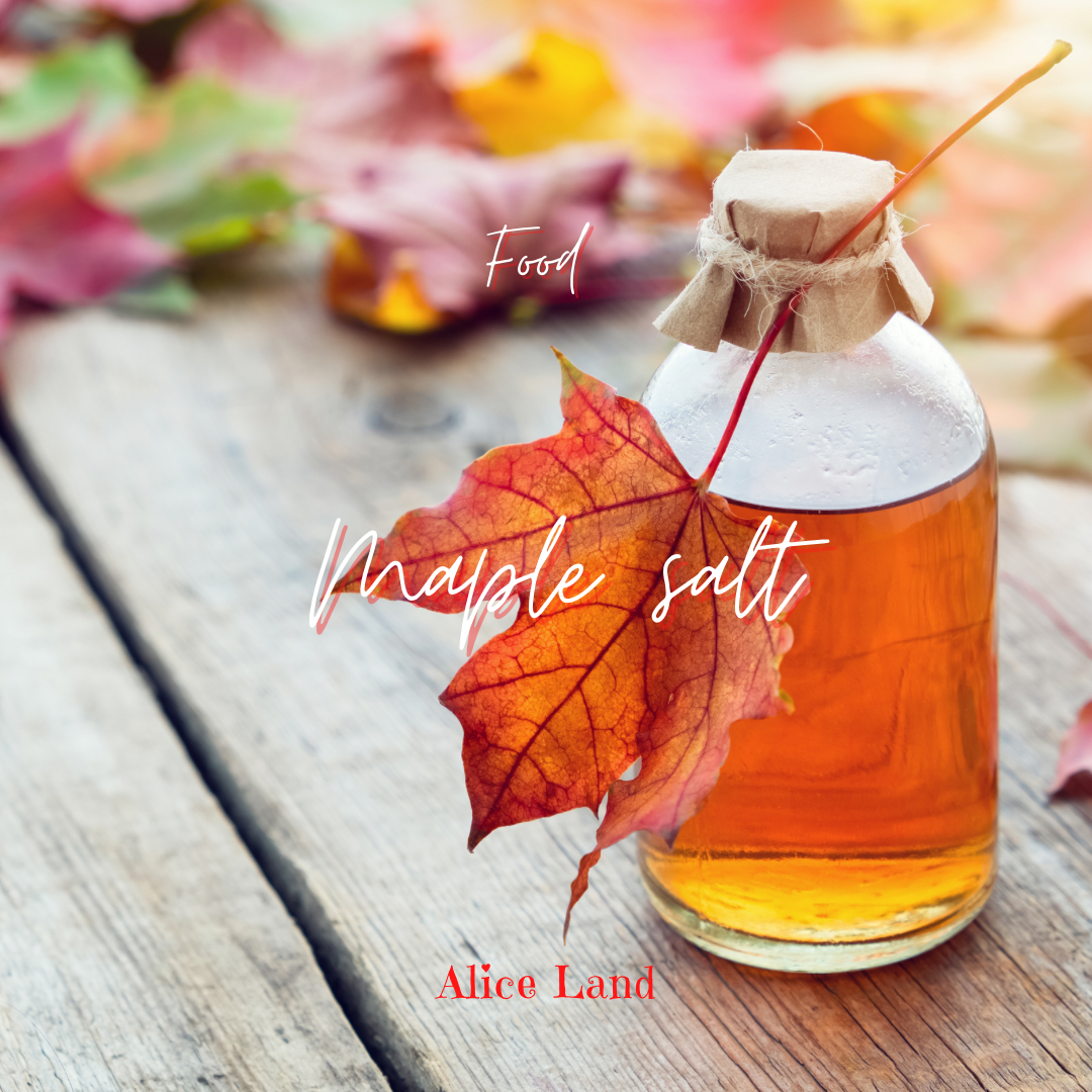 Alice Land -【食品】 maple salt (120g)